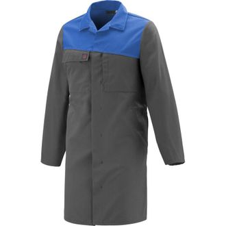 Lafont Blusen&uuml;berzug Grau Kohle / Azurblau 3XL