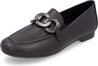 Remonte Damen Slipper D0K09, Frauen Slip On,lose Einlage,Mokassins,Halbschuhe,Slip-ons,Slides,Schlupfschuhe,schluepfschuhe,Loafer,schwarz (00),39 EU