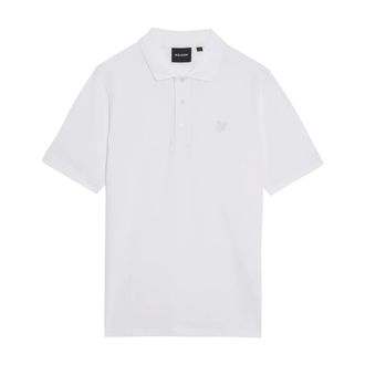 Lyle & Scott Homme, Tops, Blanc, Taille: S Polo Superfine