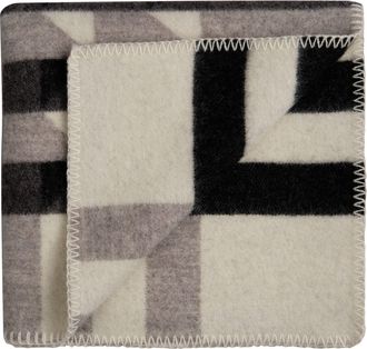 Roros Tweed Kvam Mini - Wolldecke aus norwegischer Lammwolle - Design von Kristine Five Melvaer - Deckenma&szlig;e: 100 x 135 cm