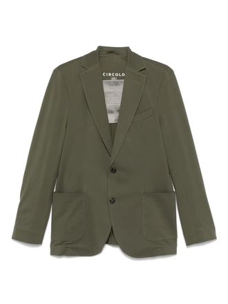 Circolo 1901 blazer à design tissé - Vert