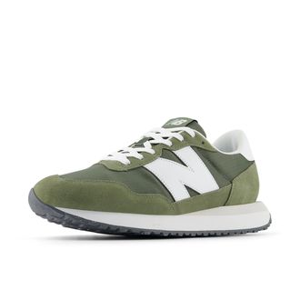New Balance Herren 237 V1 Classic Road Running Shoe, Dark Olivine/Nb 103 White, 49 EU
