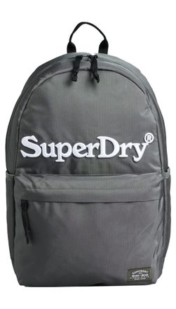 Superdry Vintage Graphic Montana Rucksack f&uuml;r Damen, Dunkles Khaki, Talla &uacute;nica, Klassisch