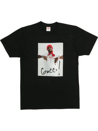 SUPREME t-shirt Gucci Mane - Noir