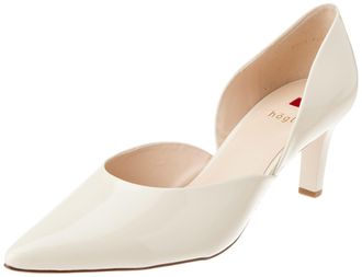 Högl Damen Boulevard 60 GL Pumps, Creme, 41.5 EU X-Weit