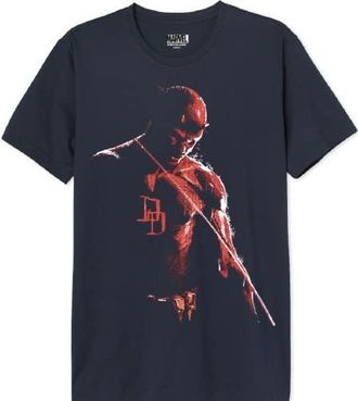 MARVEL MEMARCOTS243 T-Shirt, Navy, 3XL Homme