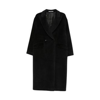 Tagliatore Linden Zweireihiger Mantel - - Coats - Damen - Schwarzk - M
