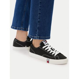 Tommy Jeans Sneakers aus Stoff Tommy Jeans Archive Y2K EN0EN02956 Schwarz