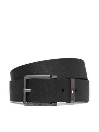 Tommy Hilfiger G&uuml;rtel Oliver Saffiano 3.5 AM0AM14573 Schwarz