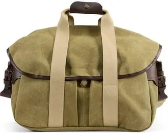 Bleu de Chauffe Sac business Musette en coton et cuir