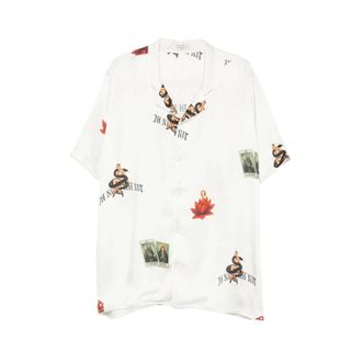 Ih Nom Uh Nit Short Sleeve Shirt - - Shirts - Herren - Wei&szlig; - L