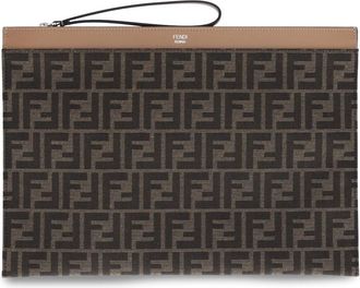 Fendi Ff Large Flat Pouch