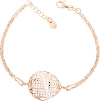 Orphelia Damen-Armband Silber vergoldet rhodiniert 19 cm-ZA-7191/RG