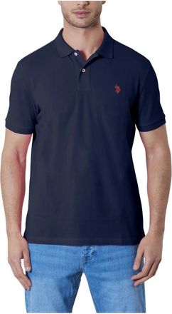 U.S.Polo Association U.s. Polo Assn., Homme, Tops, Bleu, Taille: 2XL King Polo