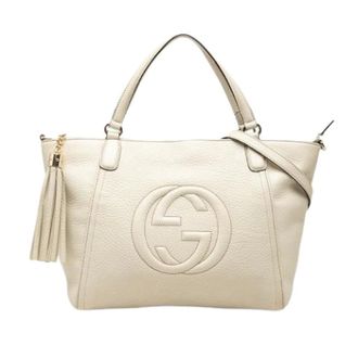 Gucci Pre-owned Soho Satchel - Femme - Pre-owned - Blanc - Taille: ONE Size