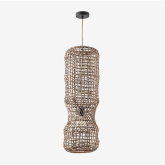 Sklum Sklum - Aleida Außendeckenleuchte Natürlich - Schwarz