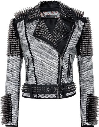 Philipp Plein Damen, Jacken, Schwarzk, XSGr&ouml;&szlig;e