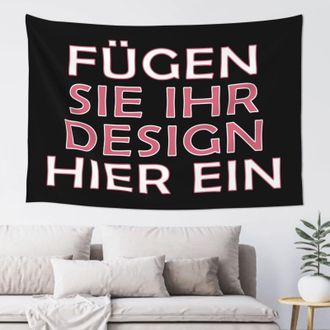 Generic Wandteppich personalisiert selbst gestalten wandtuch Mit Eigenem Foto TEXT personalisierte tapestry Hintergrund f&uuml;r wohnzimmer schlafzimmer deko wand 