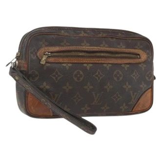 Louis Vuitton Pre-owned Canvas Clutch - - Pre-owned - Damen - Braun - ONE SIZE