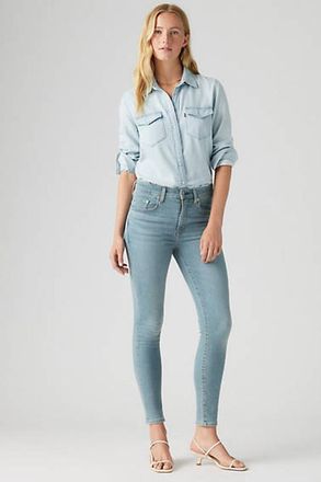 Levi's Jean 721 Taille Haute Skinny - Femme - Bleu / Liberty Life - 27X30