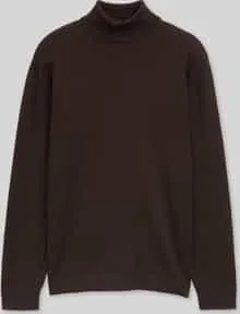 Tom Tailor Rollkragenpullover mit Feinstrickstruktur
