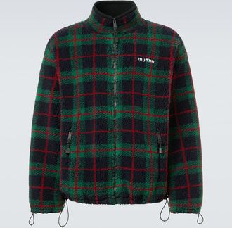 Miu Miu Veste à carreaux