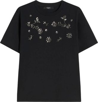 Max Mara Femme, Tops, Noir, Taille: 40 FR T-Chemises