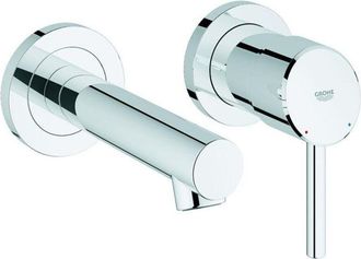 GROHE Concetto 2-Loch-Waschtischbatterie Wandmontage, 19575001 - Grohe