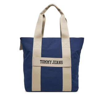 Tommy Jeans Tasche Tommy Jeans Tjm Retro Cool Tote AM0AM13278 Dunkelblau