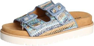 Mustang Jeans Sabots pour Femmes 1461-705, Pointure:39 EU, La Couleur:Bleu