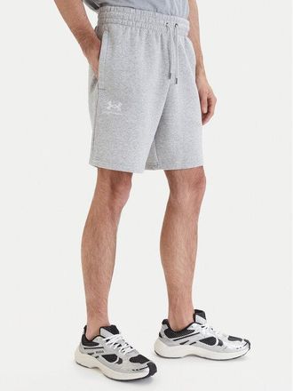 Under Armour Sportshorts UA Icon Fleece 1380377 Grau Regular Fit