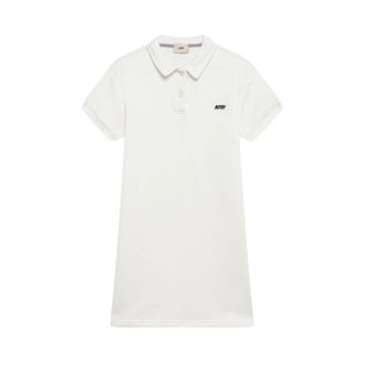 Autry Polo Sweatdress - - Dresses - Damen - Wei&szlig; - L
