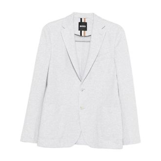 HUGO BOSS Hanry Blazer - Homme - Vestes - Gris - Taille: XL