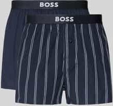HUGO BOSS Boxershorts aus reiner Baumwolle im 2er-Pack