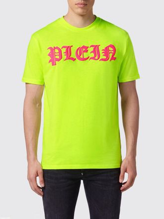 Philipp Plein T-shirt Gothic en coton avec logo imprim&eacute; contrastant sur la poitrine
