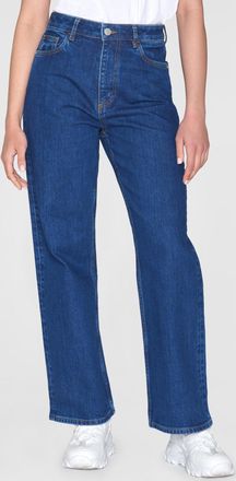 Knowledge Cotton Apparel Damen vegan Jeans Gale Medium Blau