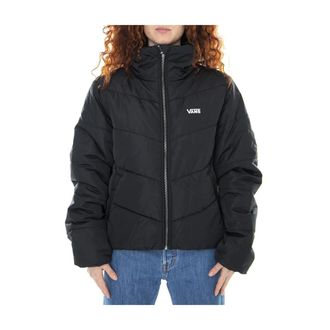 Vans High Collar Winter Jacket - - Jackets - Damen - Schwarzk - XS
