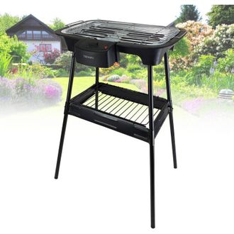 Triomph Barbecue &eacute;lectrique sur pieds - Triomph ETF1526 - 2000W - int&eacute;rieur et ext&eacute;rieur