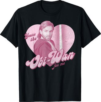 Star Wars Obi-Wan For Me Heart Portrait T-Shirt