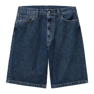 Carhartt Work in Progress Blaue Denim Loose Fit Shorts - - Shorts - Herren - Blau - W30