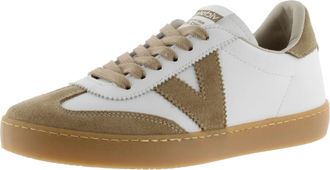 Victoria Sneaker Unisex Berlin Ciclista Lederoptik & VelourslederEins&auml;tzen & Sohle In Karamell 1126207 f&uuml;r Erwachsene BEIGE 37