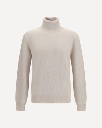 Brioni Wool and cashmere turtleneck Sweater Male 48