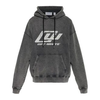 Off-white Homme, Sweatshirts et sweats &agrave; capuche, Gris, Taille: XS The Sweat &agrave; capuche