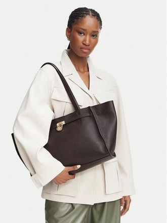 Michael Kors Handtasche Hamilton 30F6GNXT7L Dunkelbraun