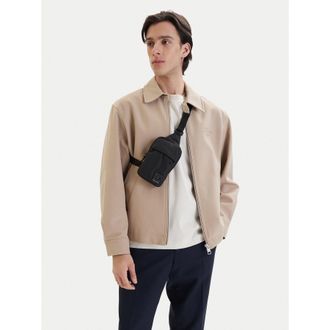 Calvin Klein Umh&auml;ngetasche Calvin Klein Utility Emblem Phone Crossbody LV04D1192G Schwarz