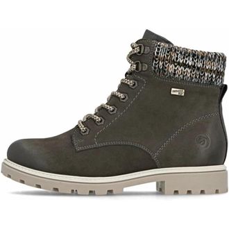 Remonte Schn&uuml;r-Stiefelette - - Shoes - Damen - Grau - 41 EU