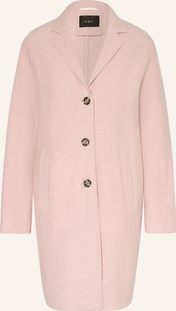 Oui Wollmantel rosa
