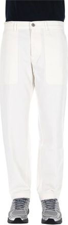 Pantaloni Torino Homme, Jeans, Blanc, Taille: W33 Pantalon Industriel en Denim Bull