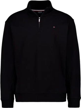 Daniel Hechter Herren Pullover schwarz Baumwolle unifarben