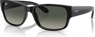 Ray-Ban Rb4388 Sonnenbrillen Schwarz Fassung Grau Glas 58-18